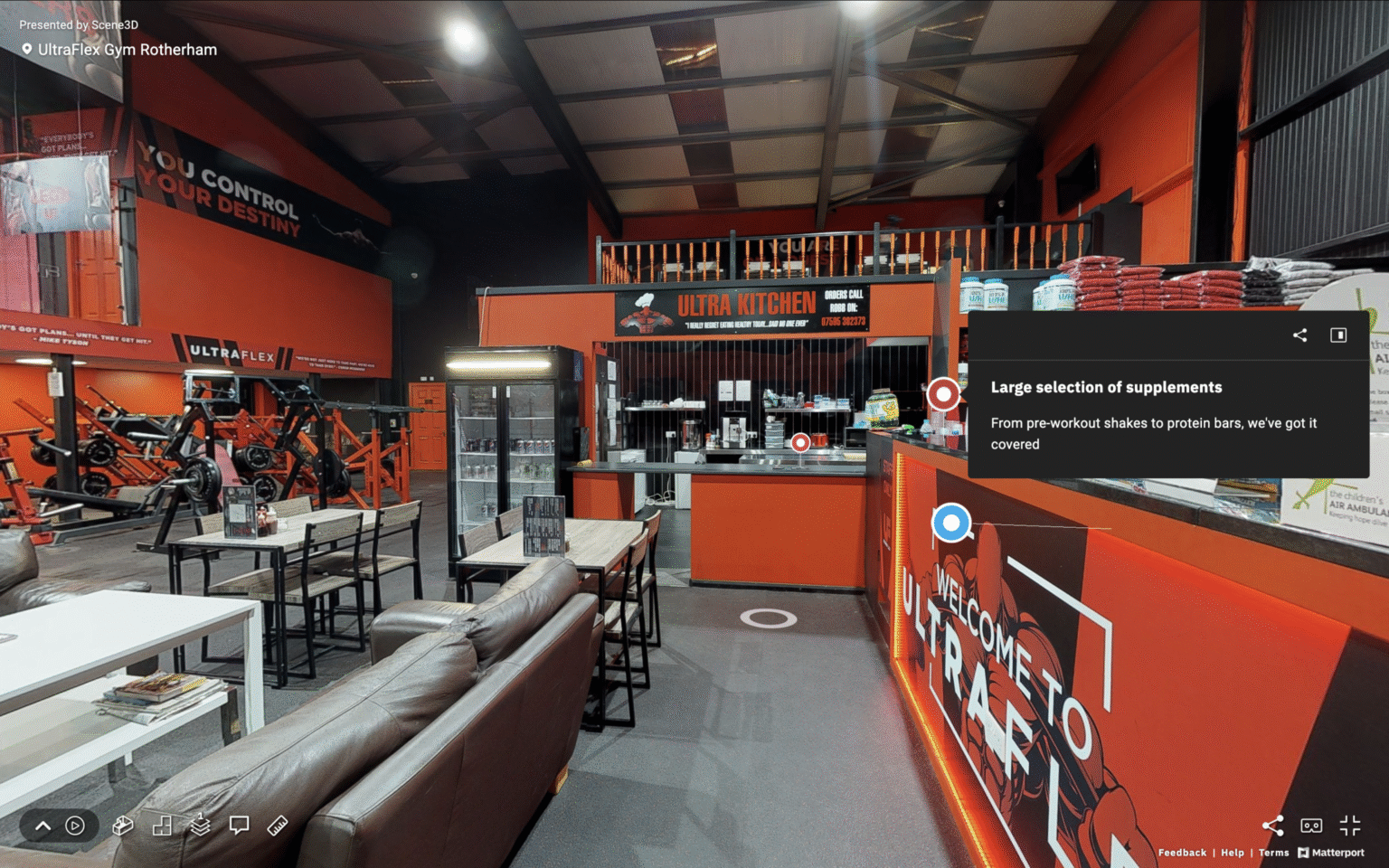 Leveraging Matterport 3D Tours for Gyms - Scene3D
